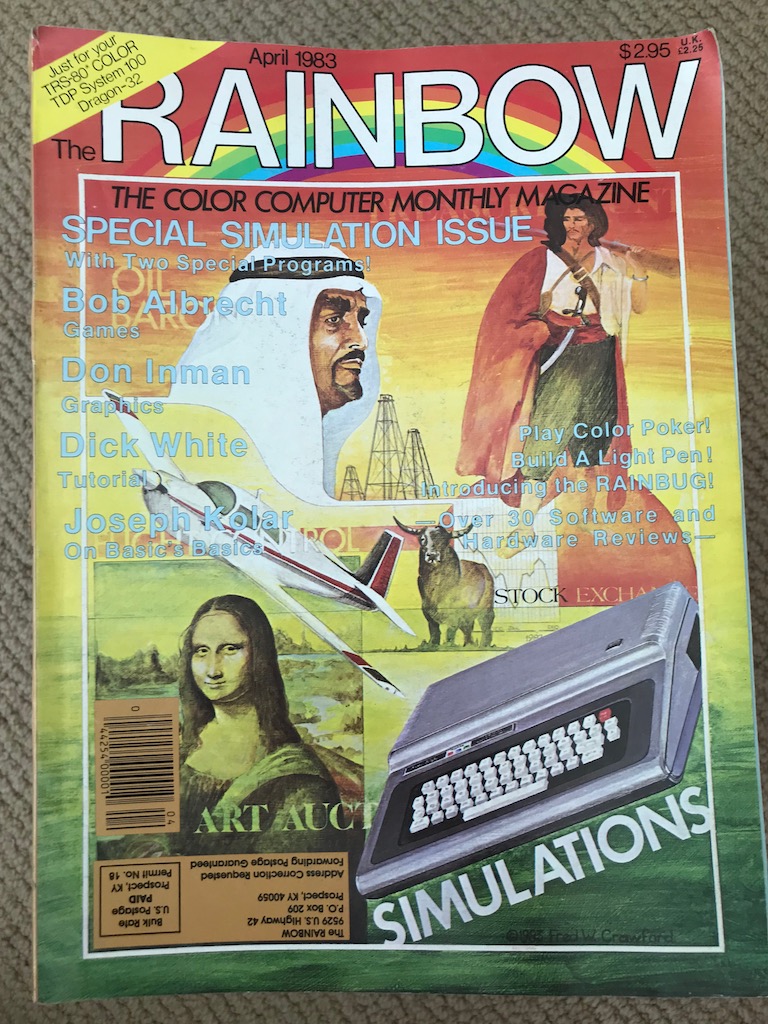 Rainbow Color Computer Magazines